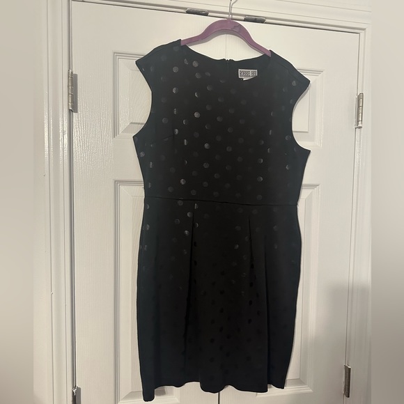 Bobbie Bee | Dresses | Bobbie Bee Little Black Dress With Black Polka ...